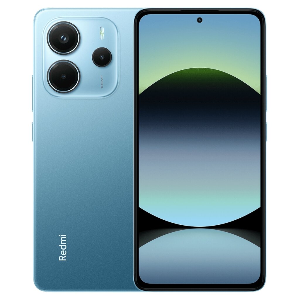 Смартфон Xiaomi Redmi Note 14, 8/128Gb, Ocean Blue (NFC), Голубой
