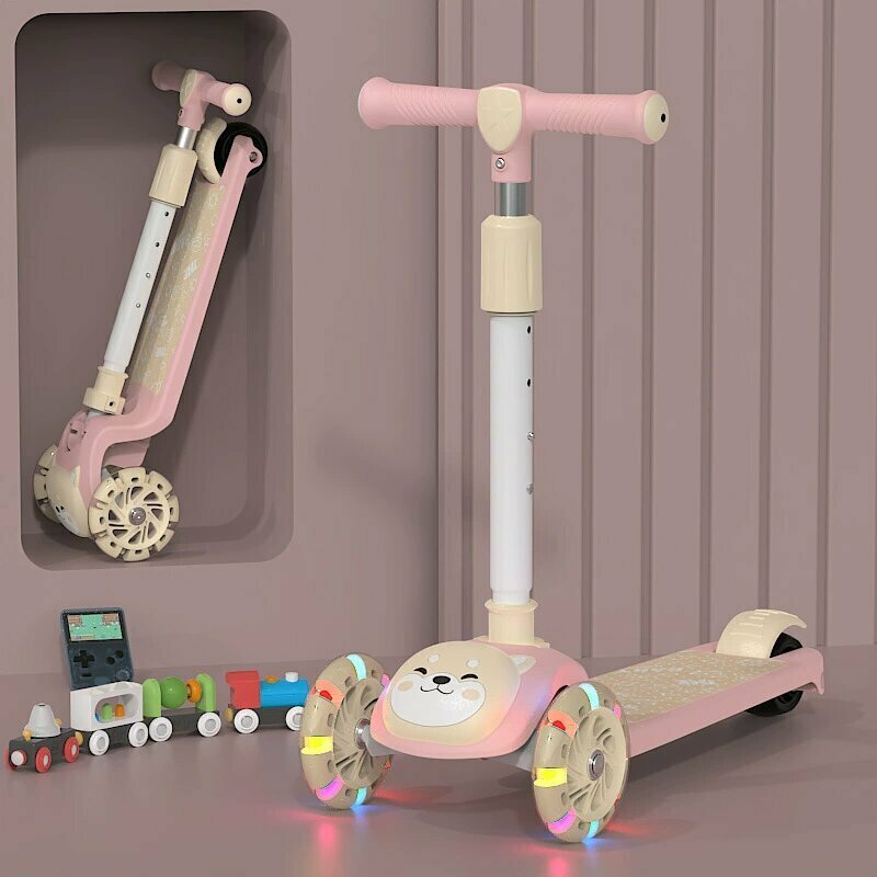 Самокат-трансформер 3-в-1: для катания, баланса и первых шагов