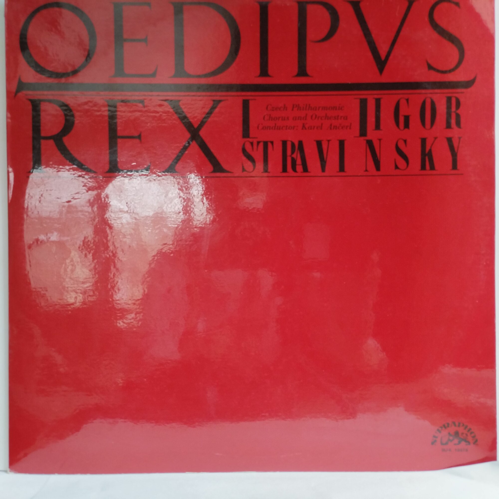 Igor Stravinsky - Oedipus Rex (1LP Supraphon, Чехословакия 1965, M/NM)