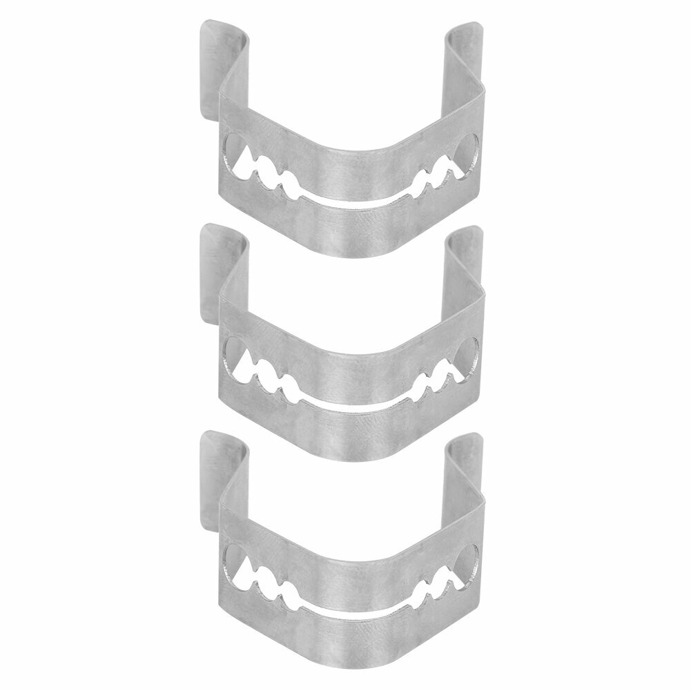 3 шт. аксессуаров для кухонного гриля-барбекю из нержавеющей стали с 3 отверстиями, держатели для фиксации зонда барбекю