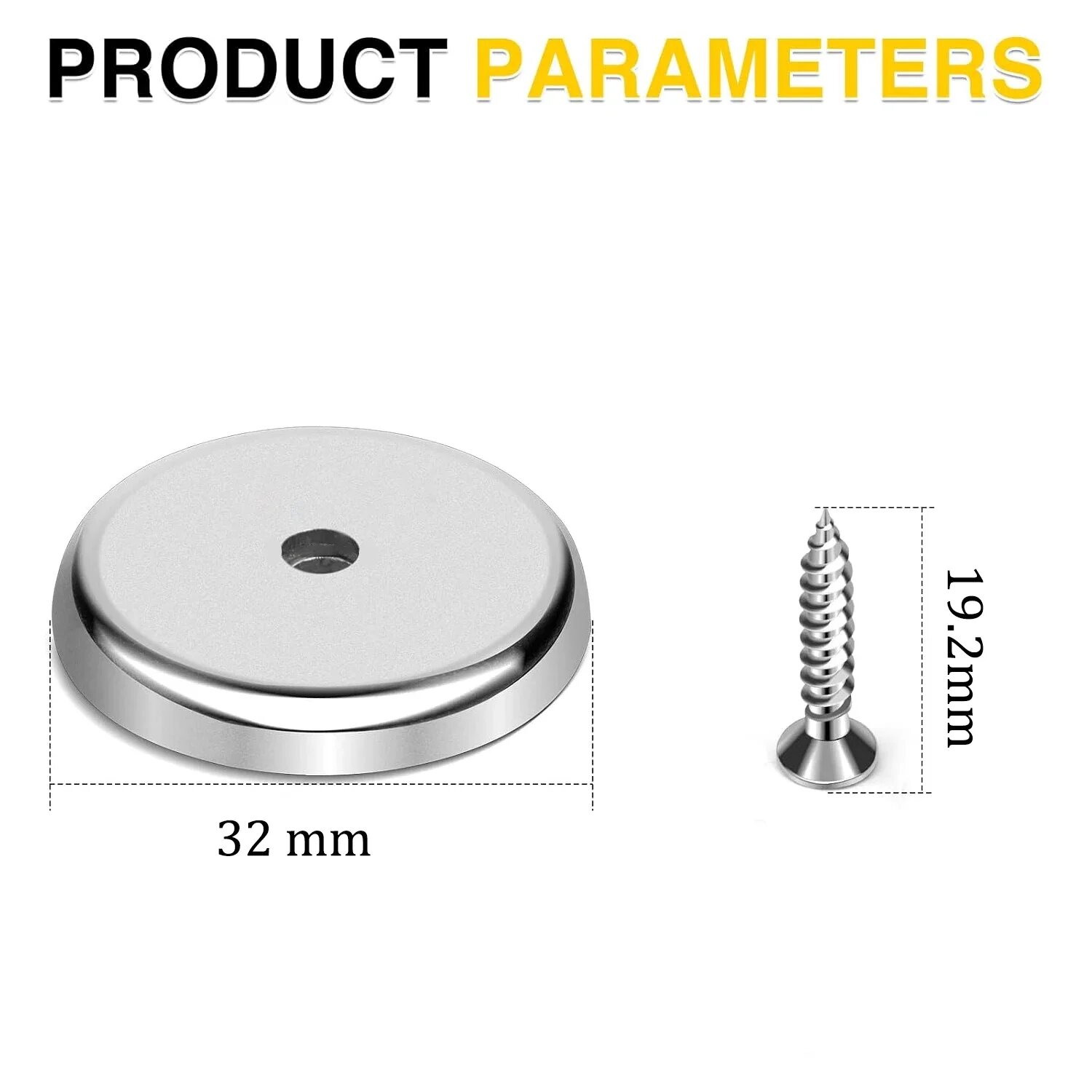 Неодимовые рыболовные магниты A 32 add screws
