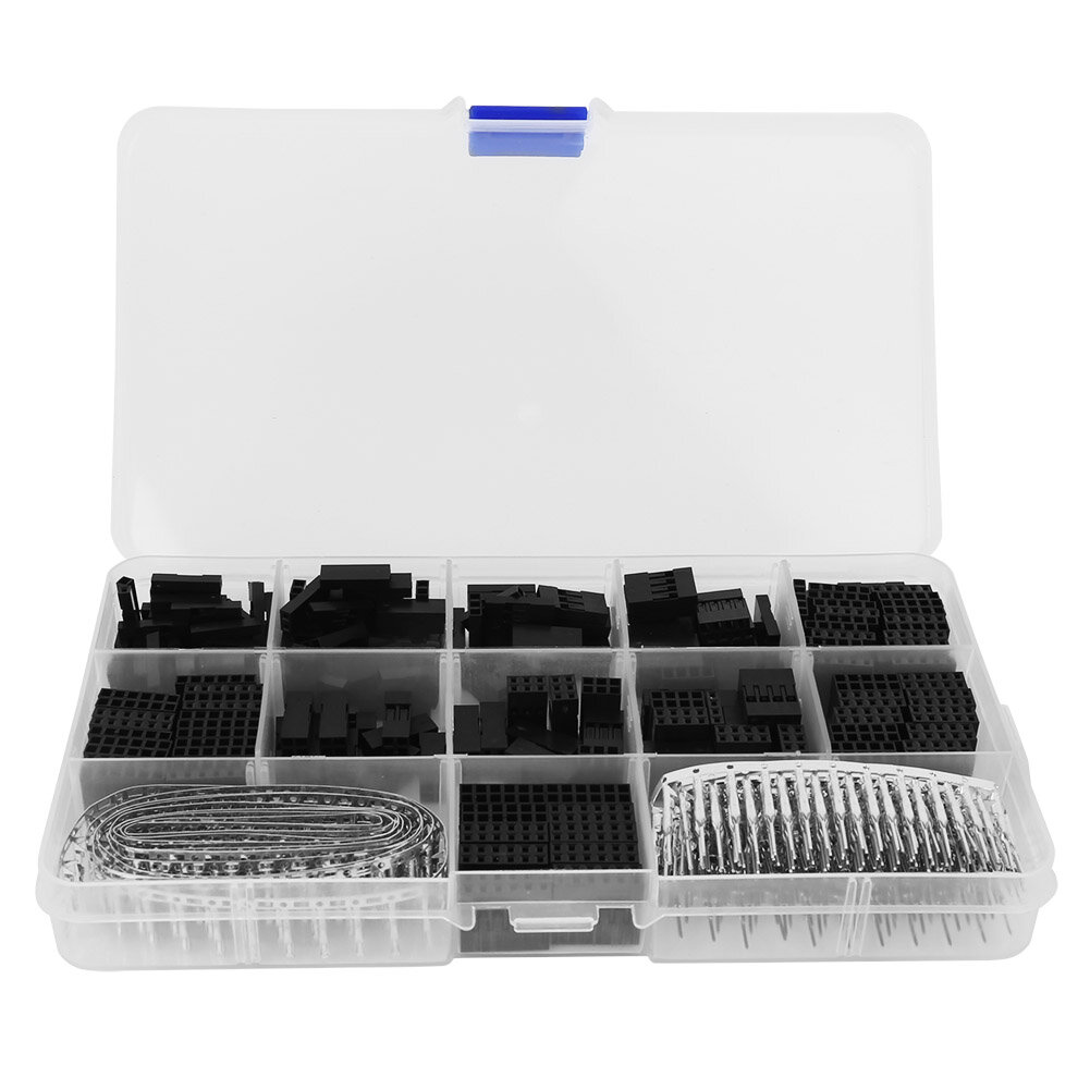 Комплект из 620 шт. соединительного кабеля, проводов, штыревых контактов, клемм, штыревых контактов, для электронных проектов по ремонту своими руками