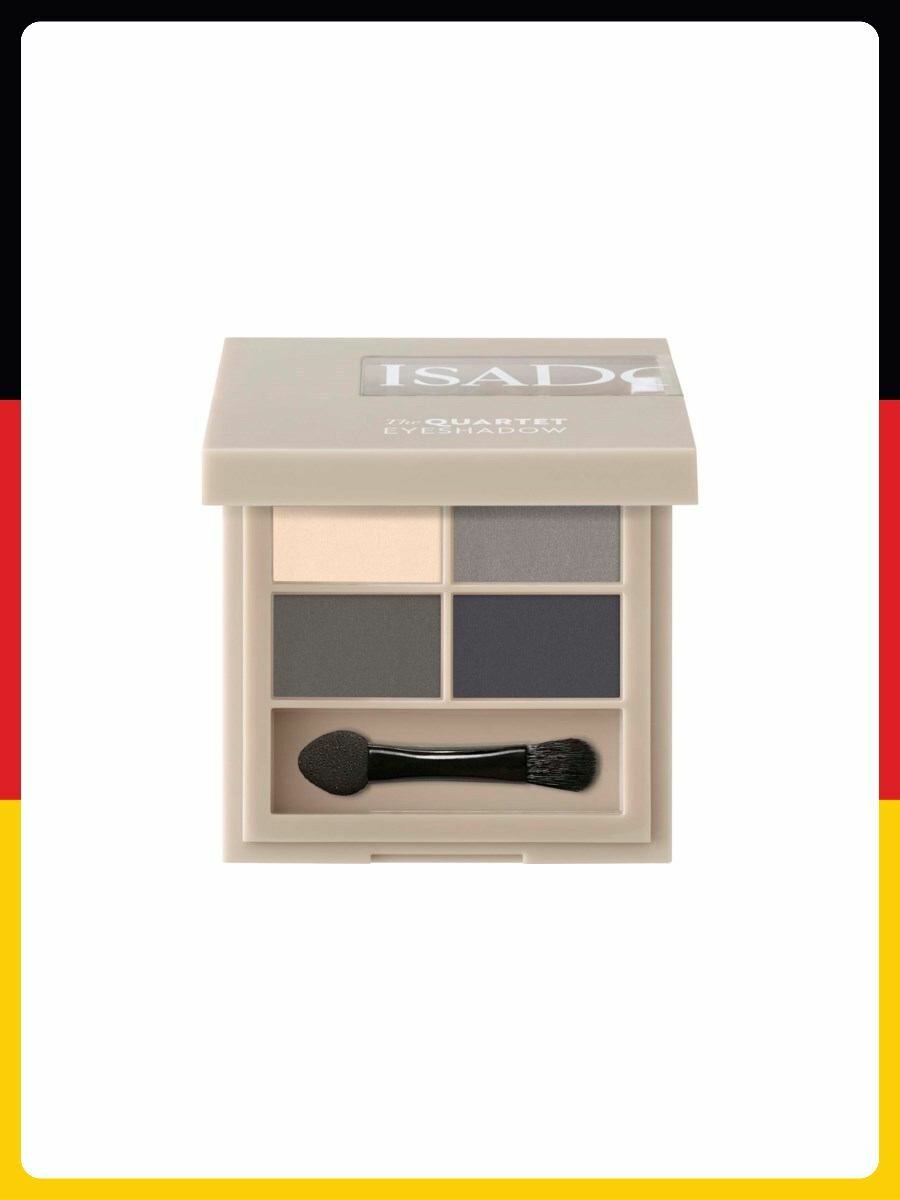 Тени для век IsaDora The Eyeshadow Quartet 03 Smoky Eyes