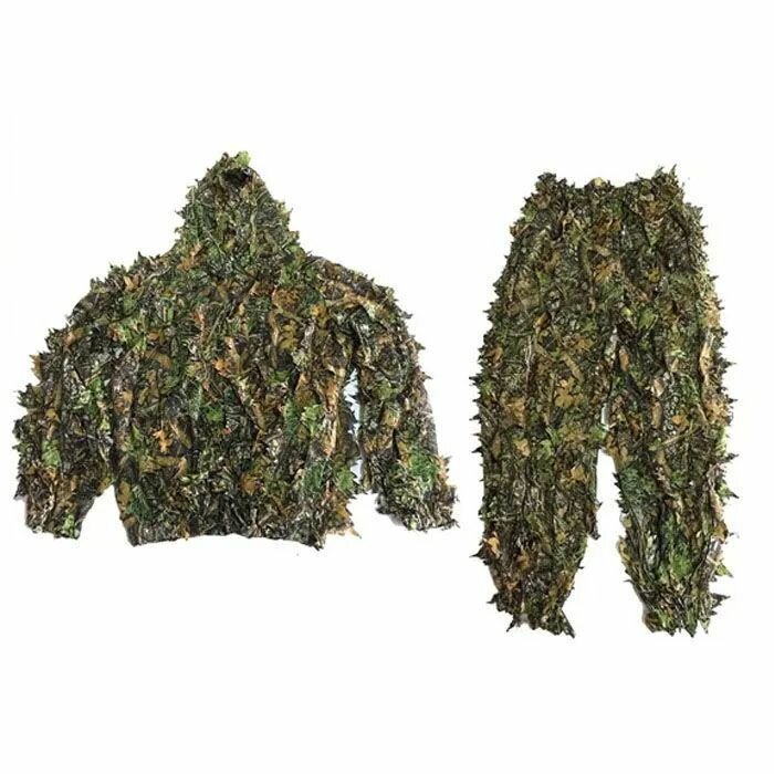 Наружный маскировочный костюм/3D листья тактический набор