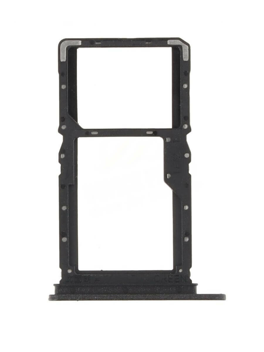 SIM-лоток (сим держатель) для Xiaomi Redmi Note 13 Pro 4G (23117RA68G) Черный