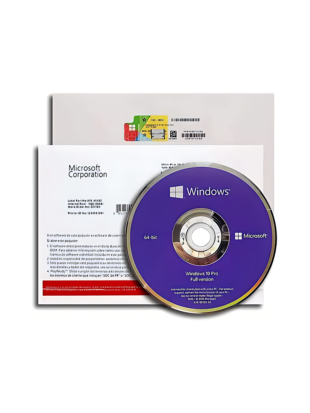 Операционная система Microsoft Windows 10 Pro, 32/64, OEM, бессрочная