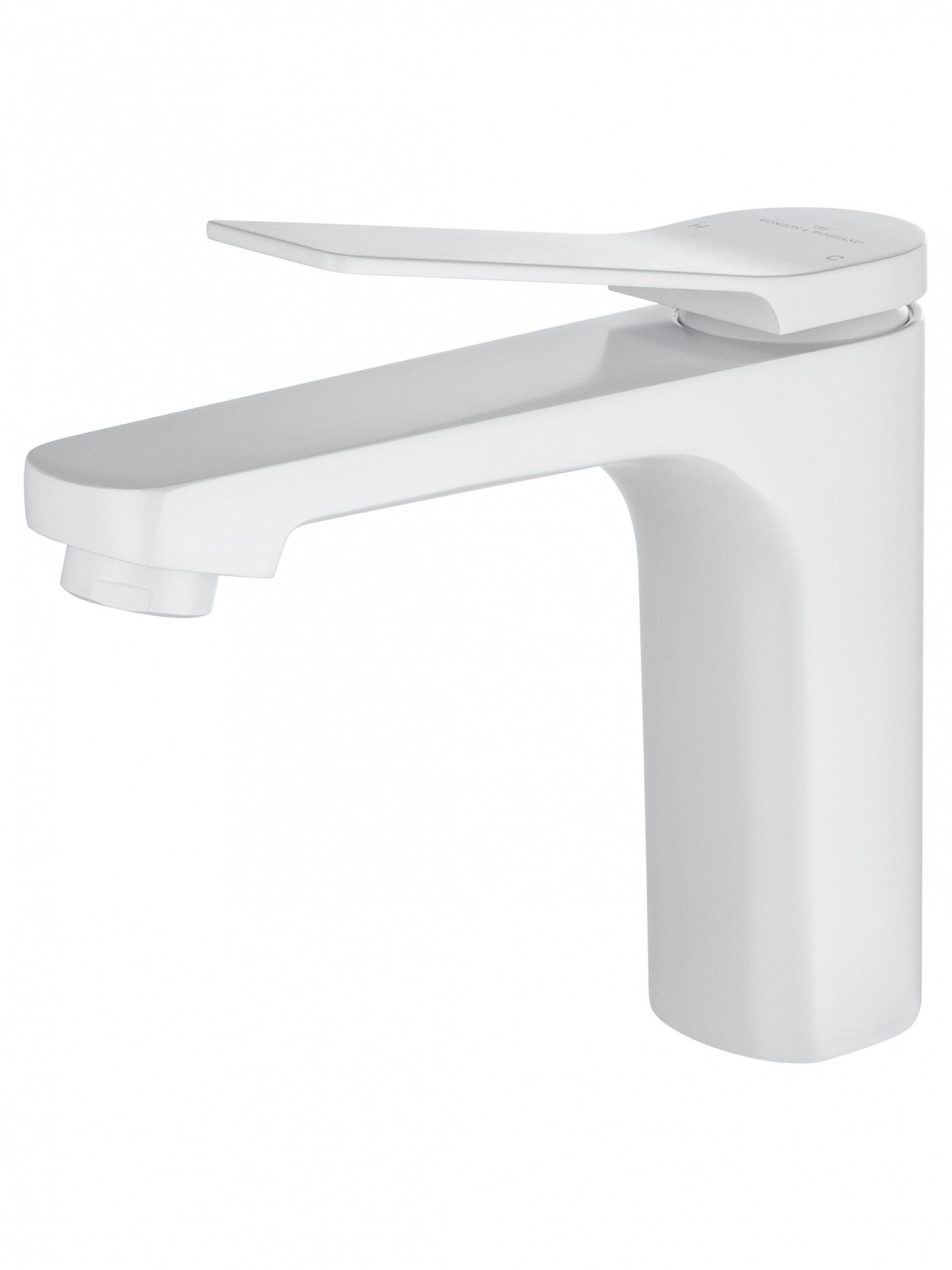 Смеситель для раковины WONZON & WOGHAND, Белый матовый (WW-XH-013-MW)