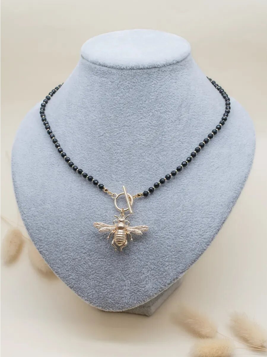 Колье, агат