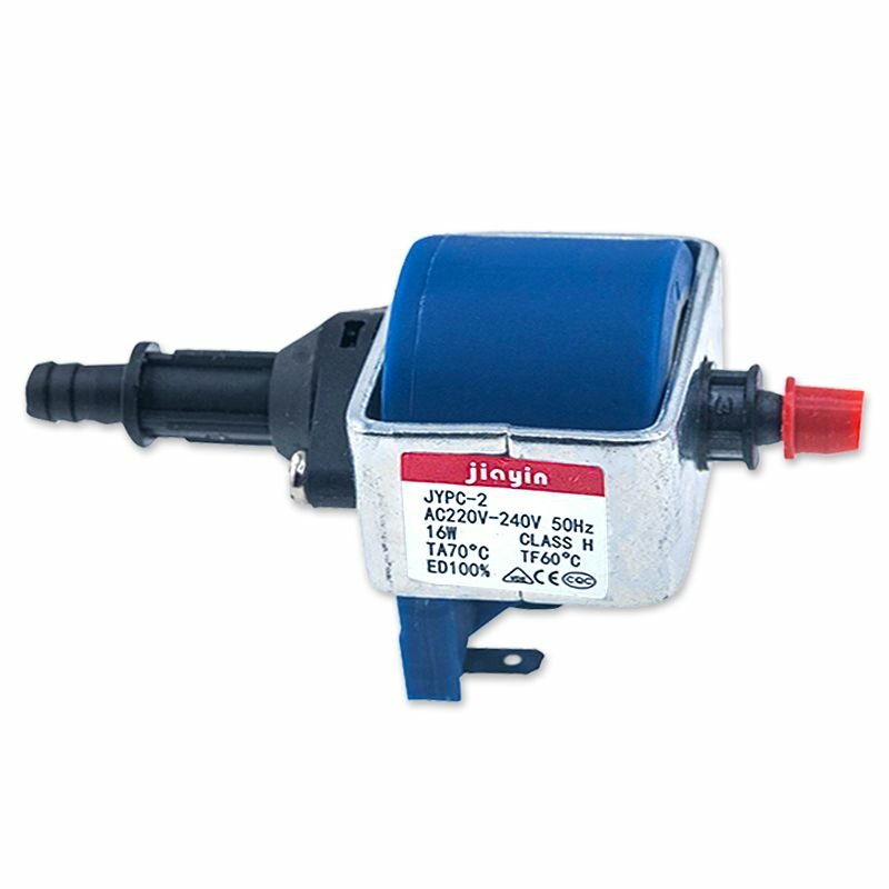 Насос электромагнитный для отпаривателей, утюгов, пароочистителей, парогенераторов, пылесосов, кофемашин, помпа Jiayin JYPC-2, AC 220-240V 16W