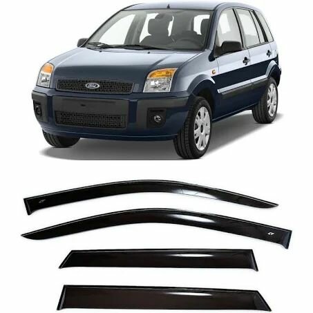 Дефлекторы боковых окон FORD Fusion Форд Фьюжн 5дв. хэтчбек (2004-2012)