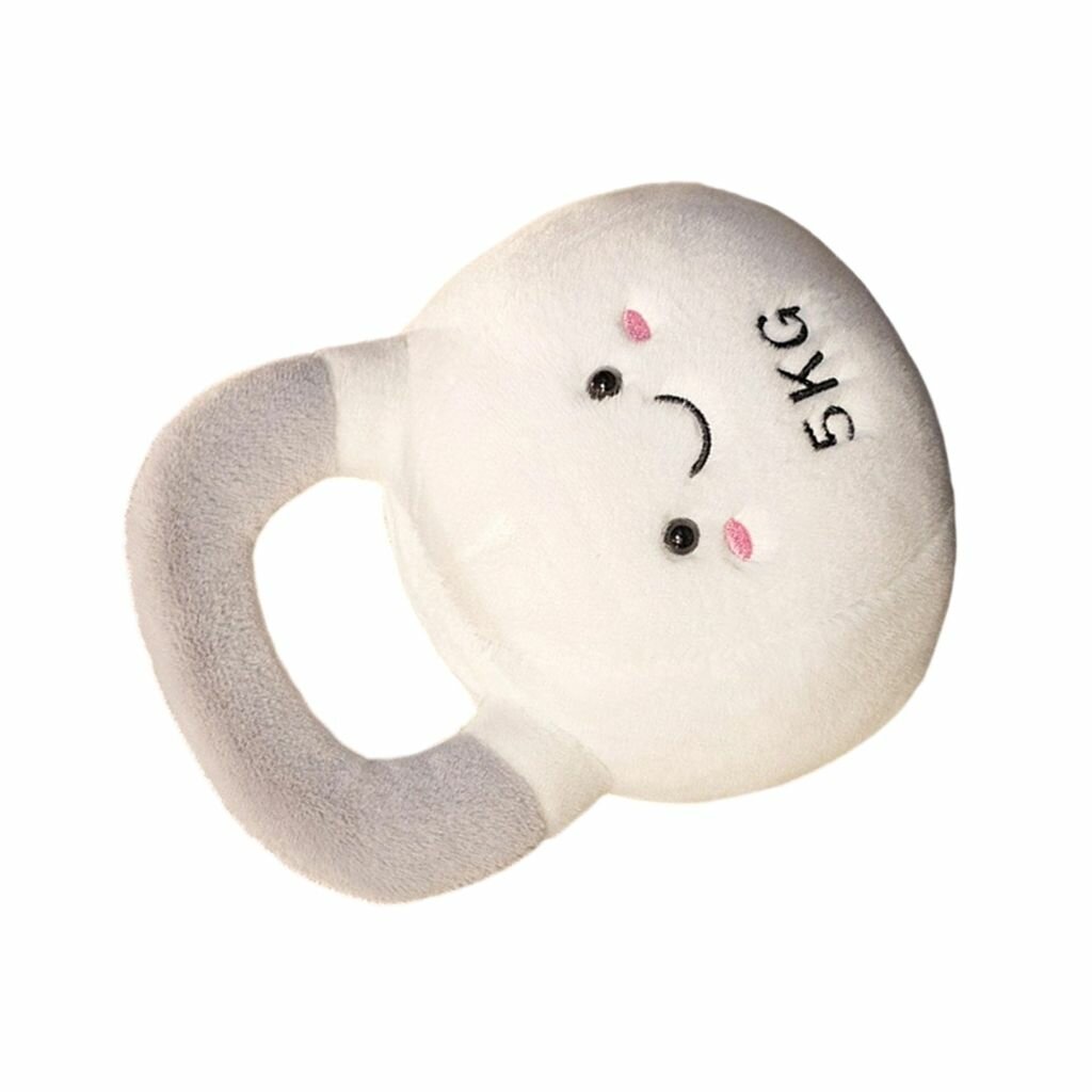 Портативная мини-игрушка в форме гири для мальчиков и девочек, Белый