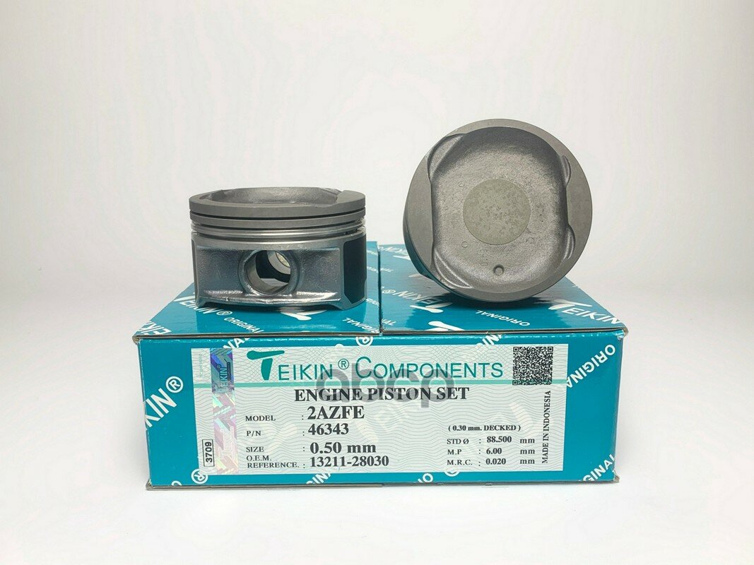 463430,50 Поршень 1 шт. 0,50 2AZ-FE88,5/1,2/1,2/2 TEIKIN арт. 463430,50