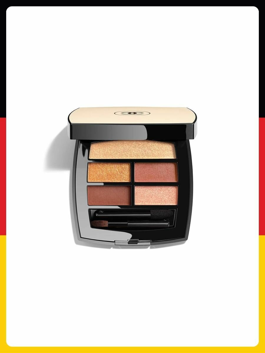 Тени для век Chanel Les beiges eyeshadow palette golden hour Golden, 4.5 г