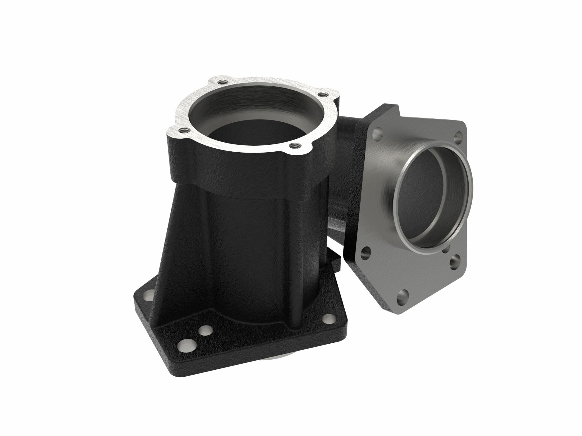 Корпус подшипников полуоси левый минитракторов файтер Т-22