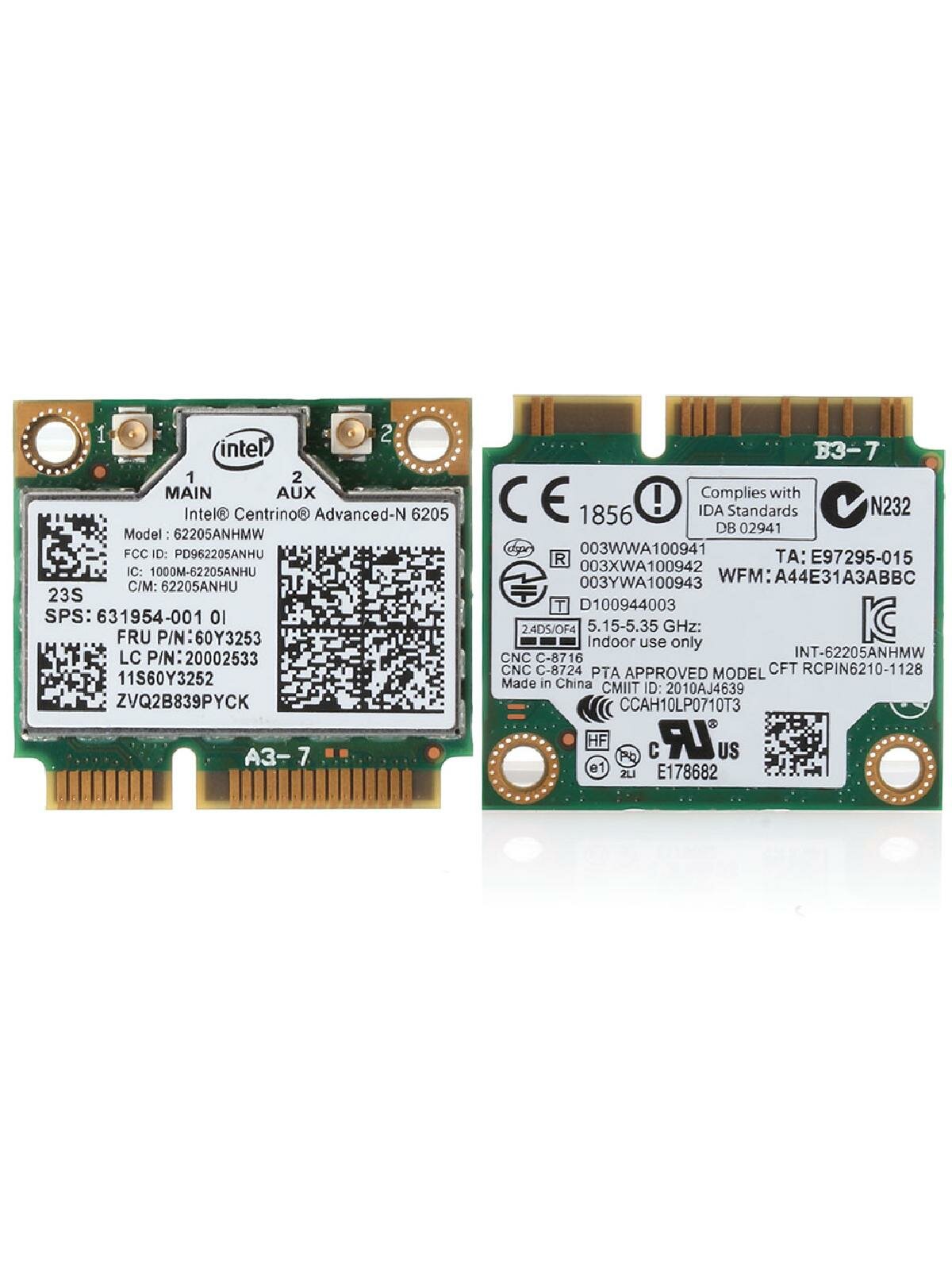 New for Intel Dual Band Wireless Wifi Card 300Mbps Fast WI-FI for Thinkpad X230 T430 60Y3253