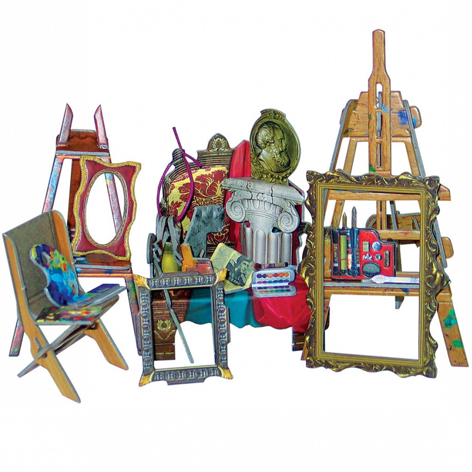 Аксессуар для кукол Умная бумага кукольный интерьер