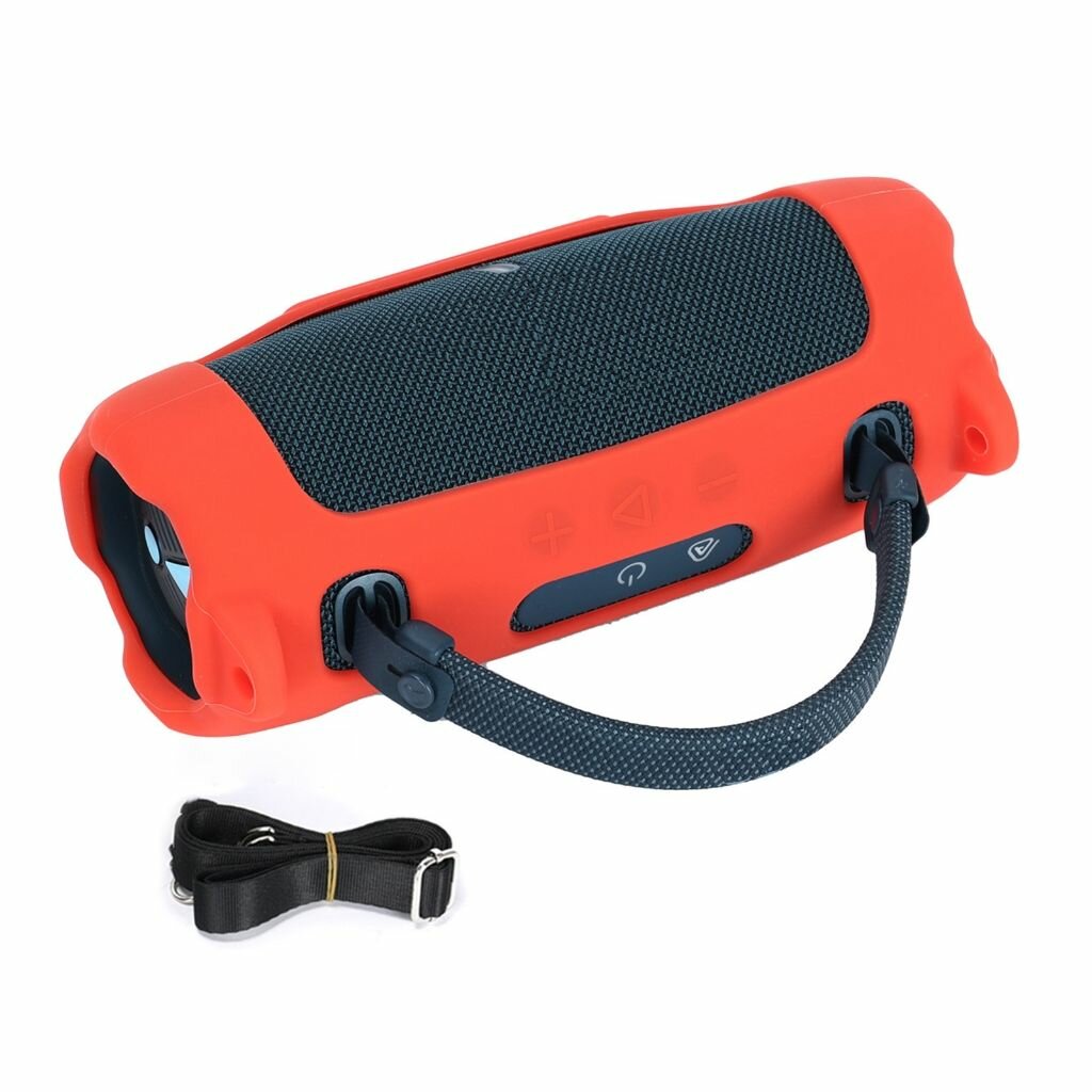 Запчасть для аудиотехники, Силиконовый чехол для JBL charge6 - красный