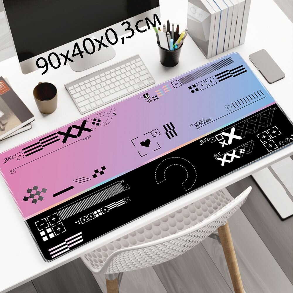 Коврик для мыши в стиле CS: GO 90x40x0.3см, №02