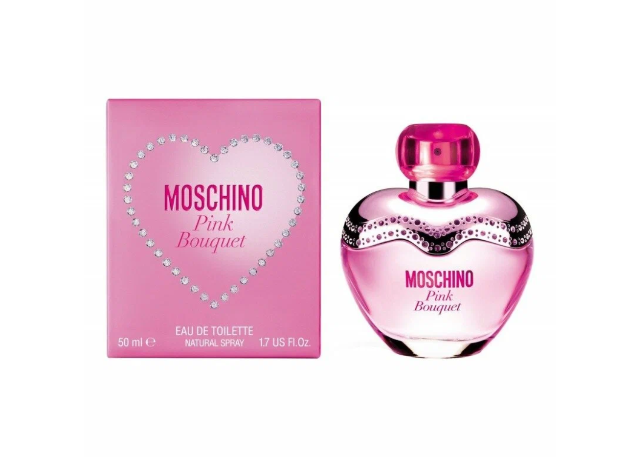 Туалетная вода Moschino Pink Bouquet 50 мл, цветочная, фруктовая