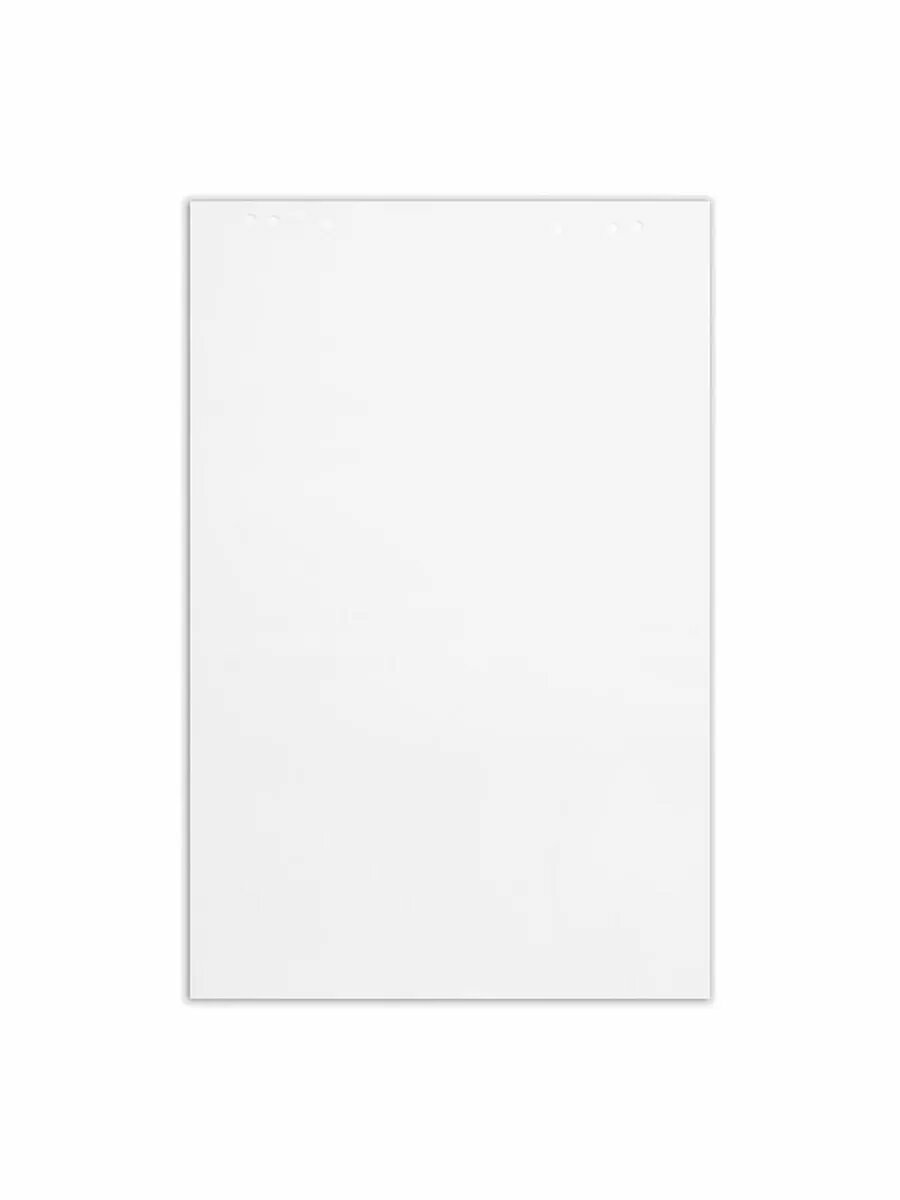 Большой блокнот для флипчарта с белыми страницами