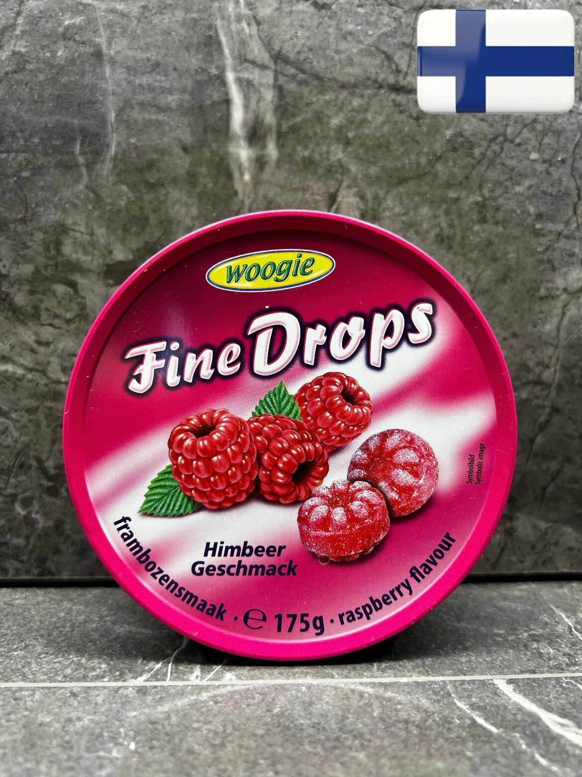 Леденцы Woogie со вкусом малины 175 гр.