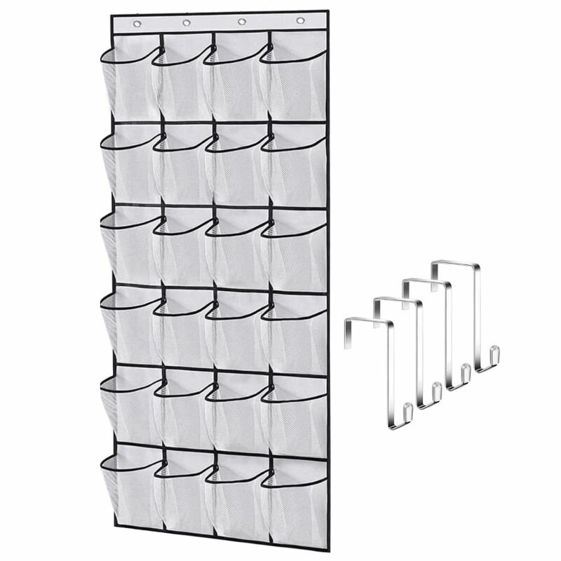 Дверной органайзер для обуви с 24 карманами