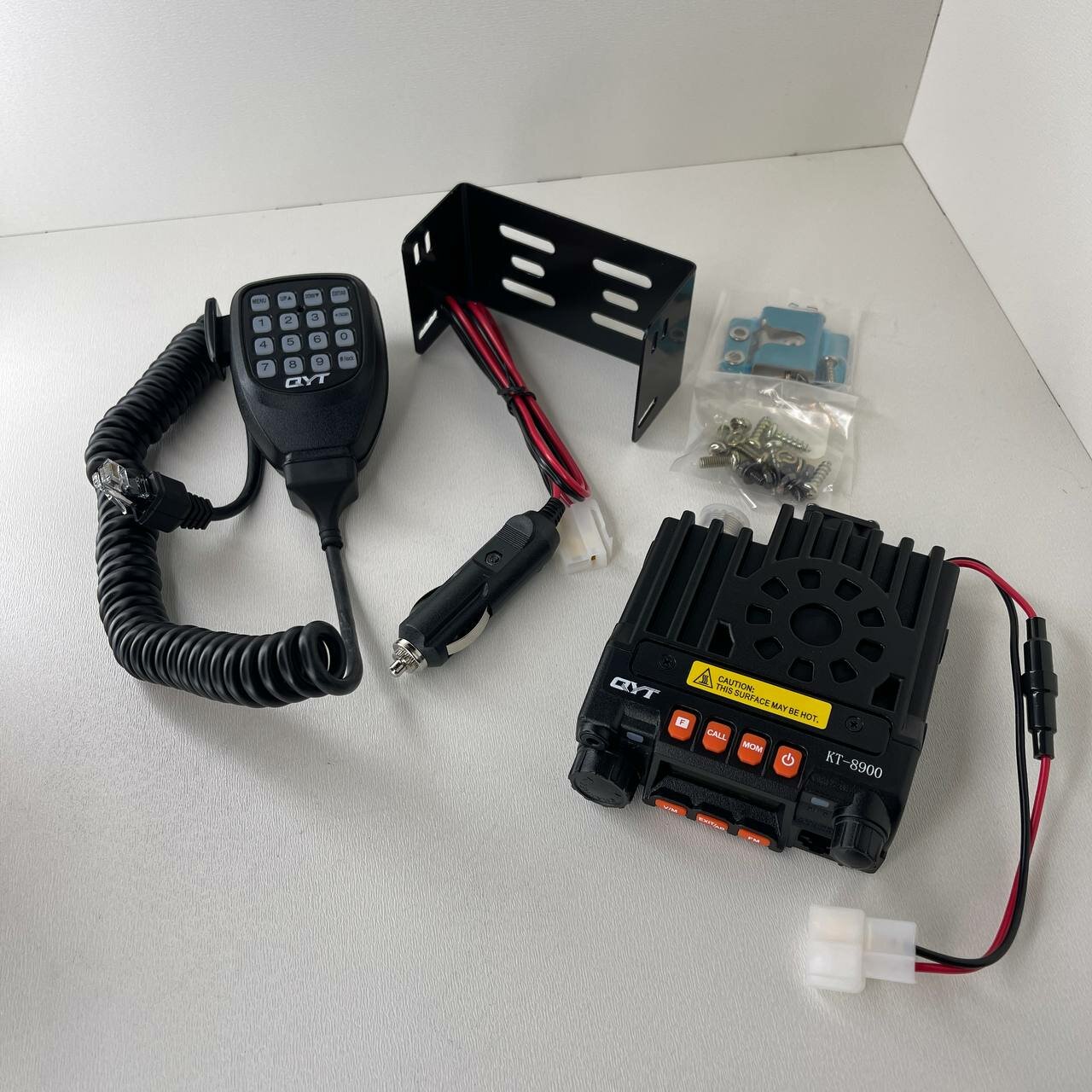 KT8900 Мини Мобильная Радиостанция Четырех Диапазонов UHF VHF Любительские CB 2сторонние Радиостанции