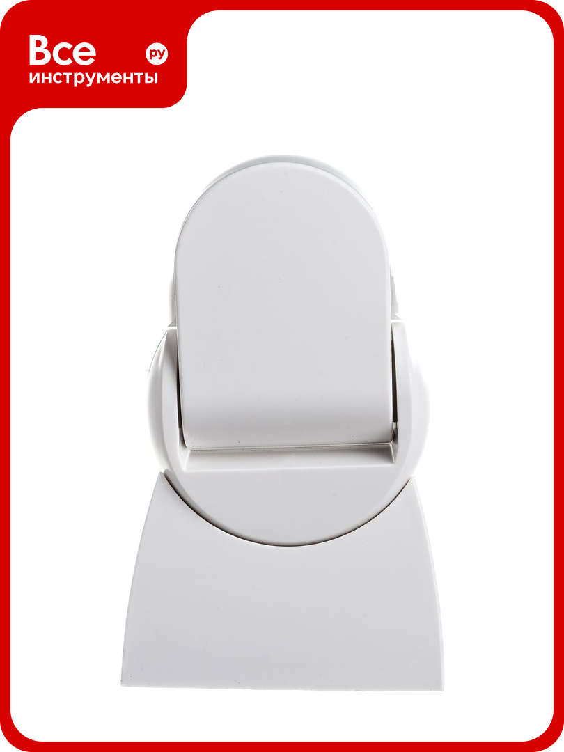 Датчик движения ЭРА MD 013 белый инфракрасный настенный уличный с таймером накладной монтаж