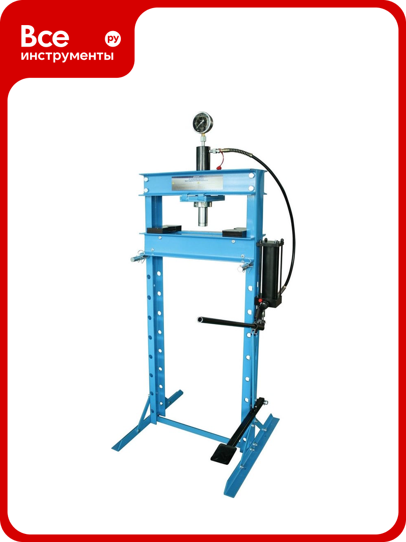 Гидравлический пресс 20т высокий UNITRAUM UNY20001, высококачественного прочного металла, 20001 в