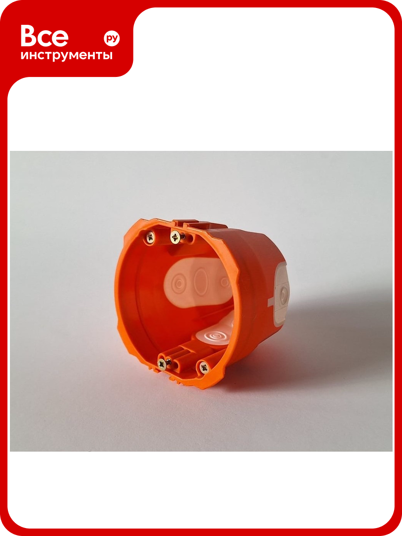 Установочная приборная коробка огнестойкая (подрозетник) KOPOS герметичный глубокий KPRL 73-65 Electro 73x65мм