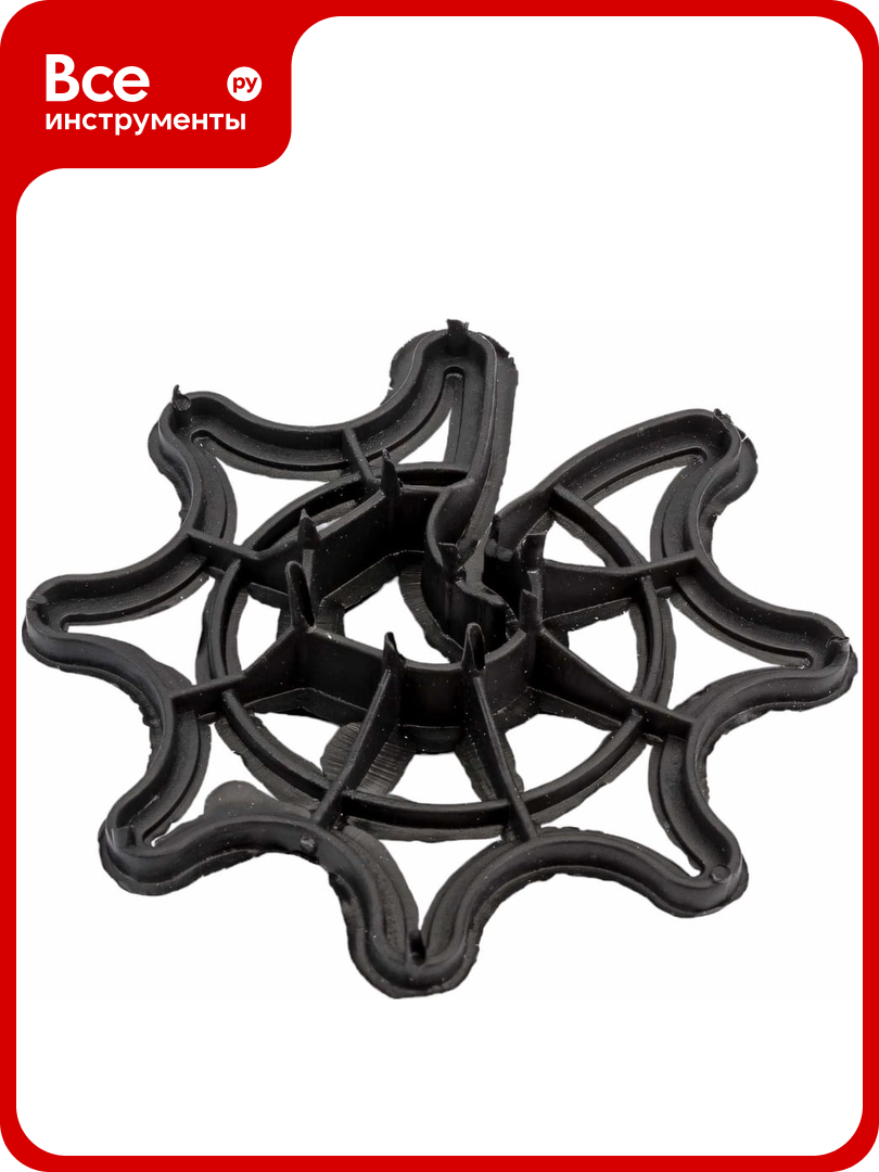 Фиксатор вертикальный Звезда 30, для арматуры 6-20 мм 500 шт Технопласт 200008