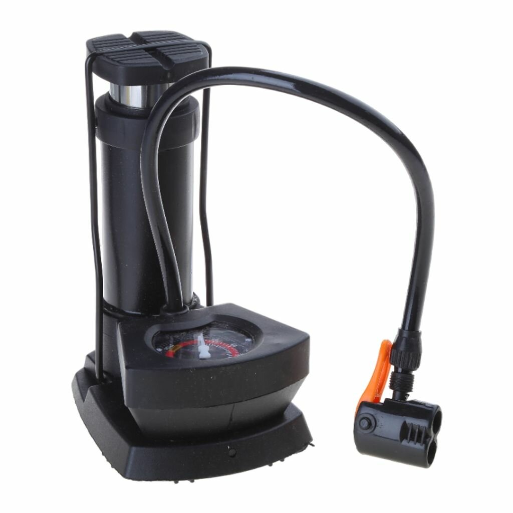 Автомобильный насос с манометром