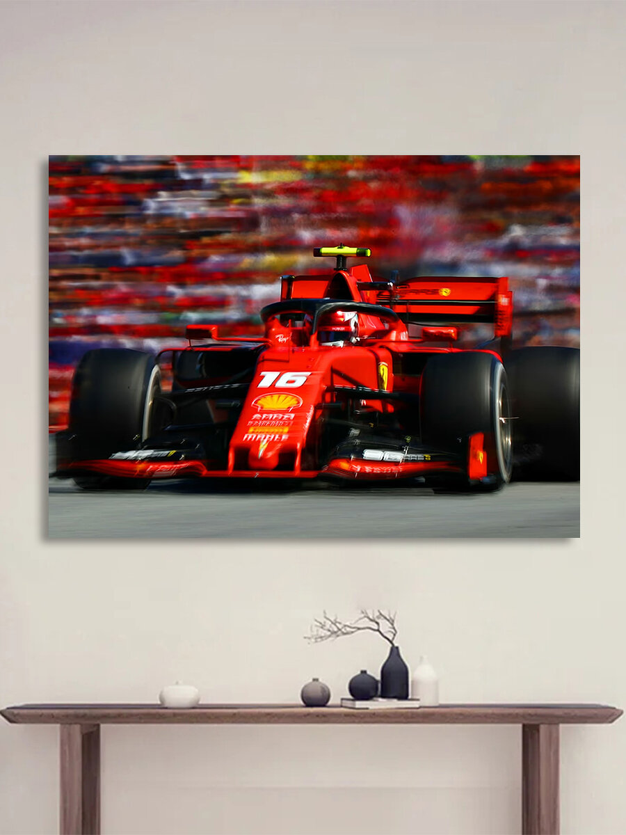 Картина на стену для интерьера - "Болиды, Формула 1 / Formula 1" , 20х30 см.