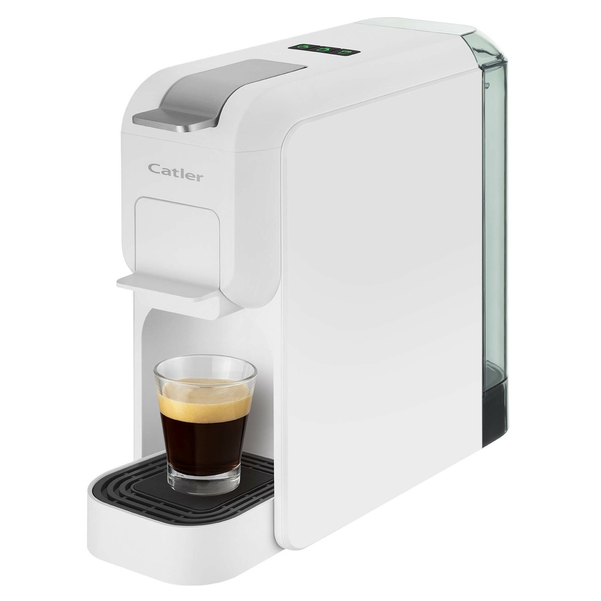 Капсульная кофеварка Catler ES 720 Porto W, 1350 Вт, кофе молотый/капсулы Nespresso Original/Dolce Gusto/Cafissimo
