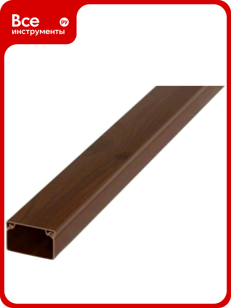 Кабель-канал урал ПАК Венге 40х16 2м КК-4840016-048, прокладки по сгораемым