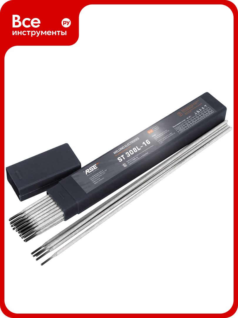Электроды сварочные ST 308L-16 (3.2х350 мм; 1 кг; Е308L) RSE 00-00000012