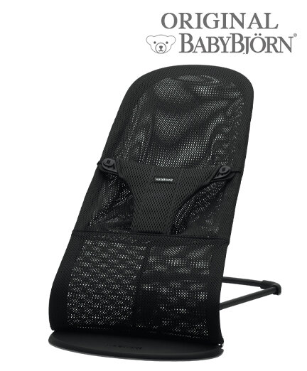Детский шезлонг BabyBjorn Bliss Mesh (черный) (0062.25)
