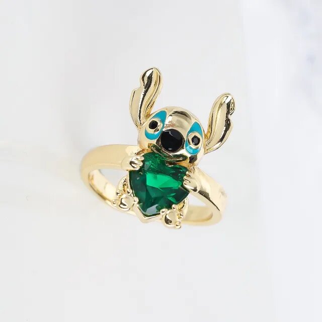 MINISO Аниме кольцо Лило и Стич