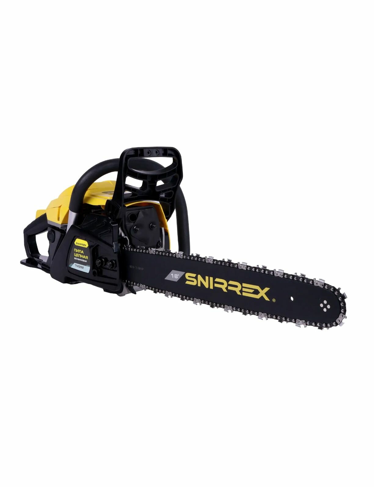 Бензопила SNIRREX ТМ 252 18" (49,3см3,1,8кВт/2,4л. с,325"-1,5-72) 0901010003