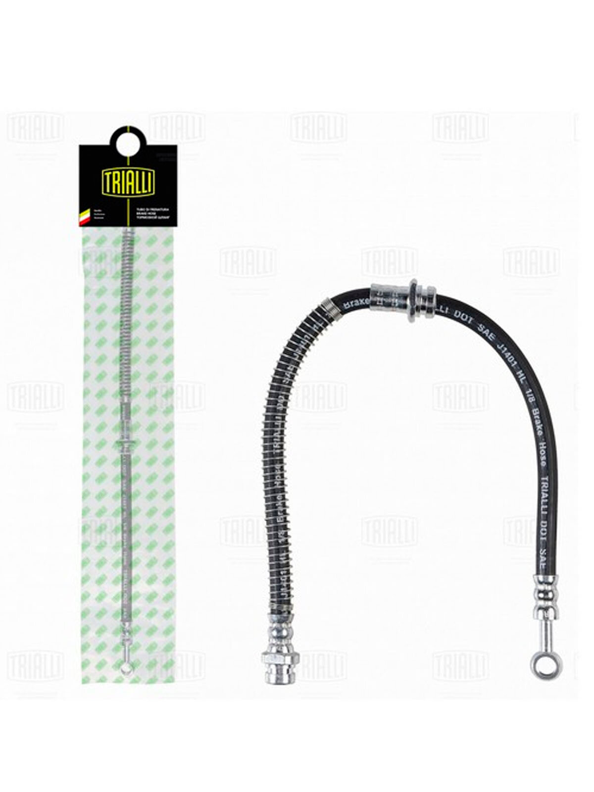 Шланг тормозной Mitsubishi Carisma (95-)/Volvo S40/V40 (95-) перед. L 472мм (BF 4807), TRIALLI BF4807