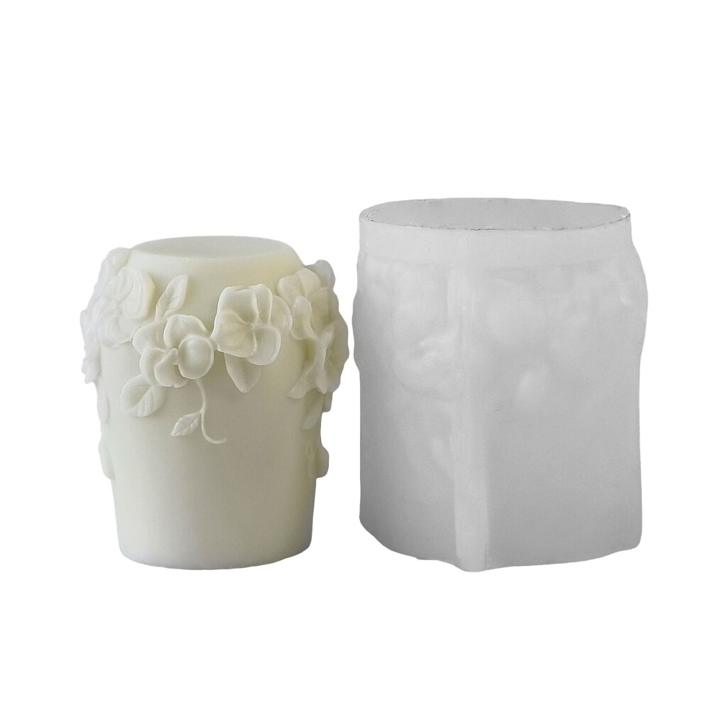 Форма для рукоделия в виде виноградного цветка, силиконовые материалы для изготовления свечей