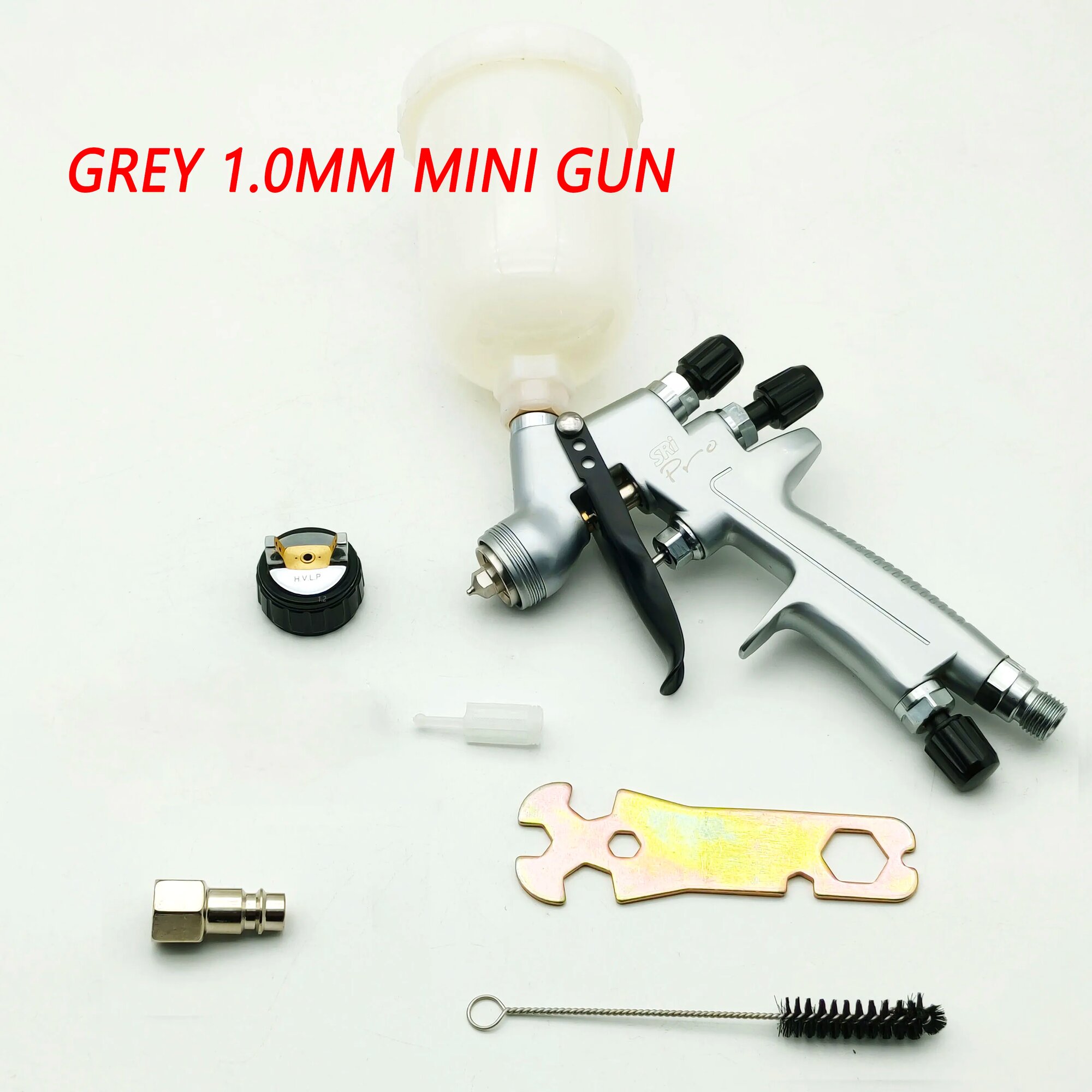 DAT SRI PRO мини-пистолет-распылитель 0,5/0,8/1,0/1,2 мм Grey 1.0mm