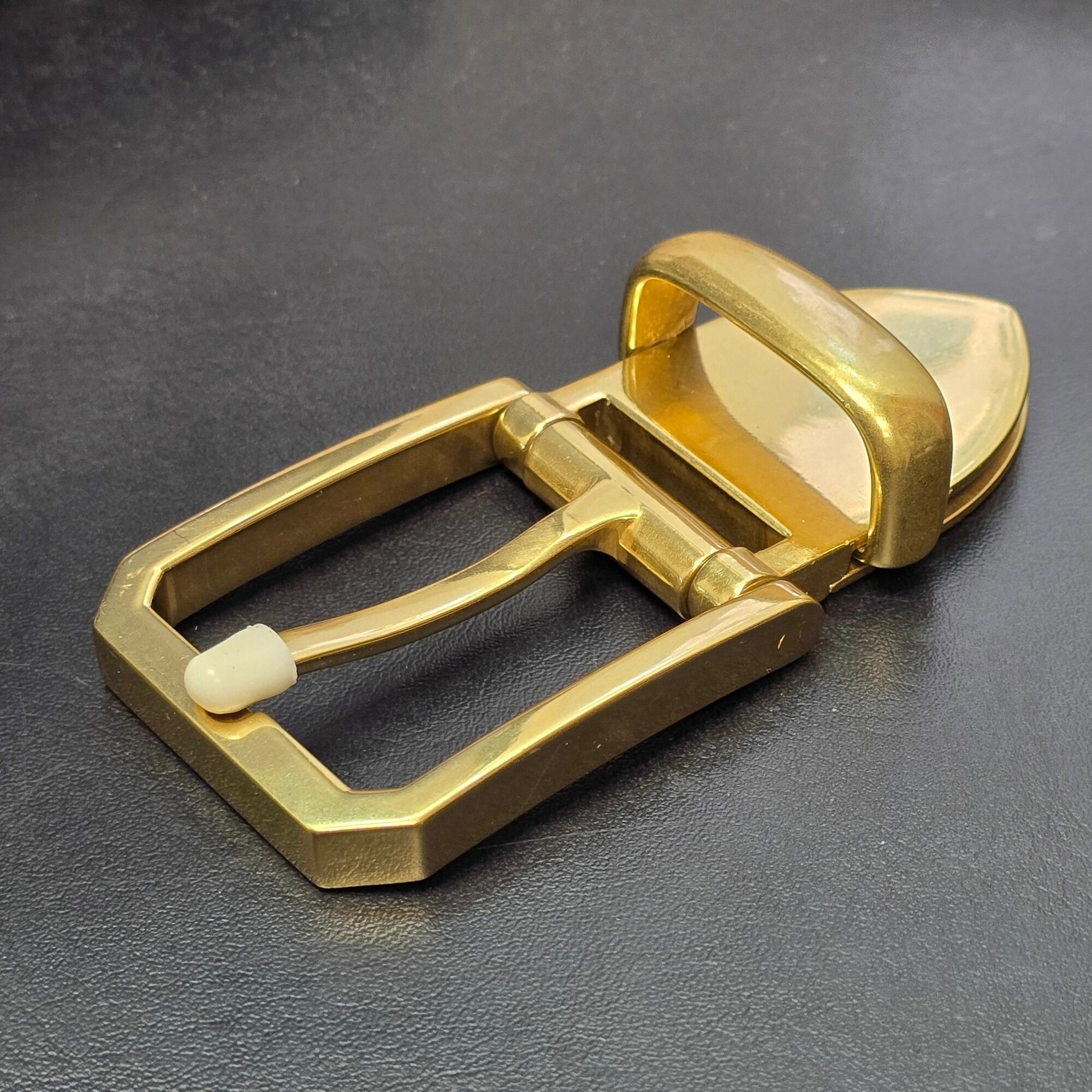 Пряжка Littleton, 40/30мм, латунь , без рисунка