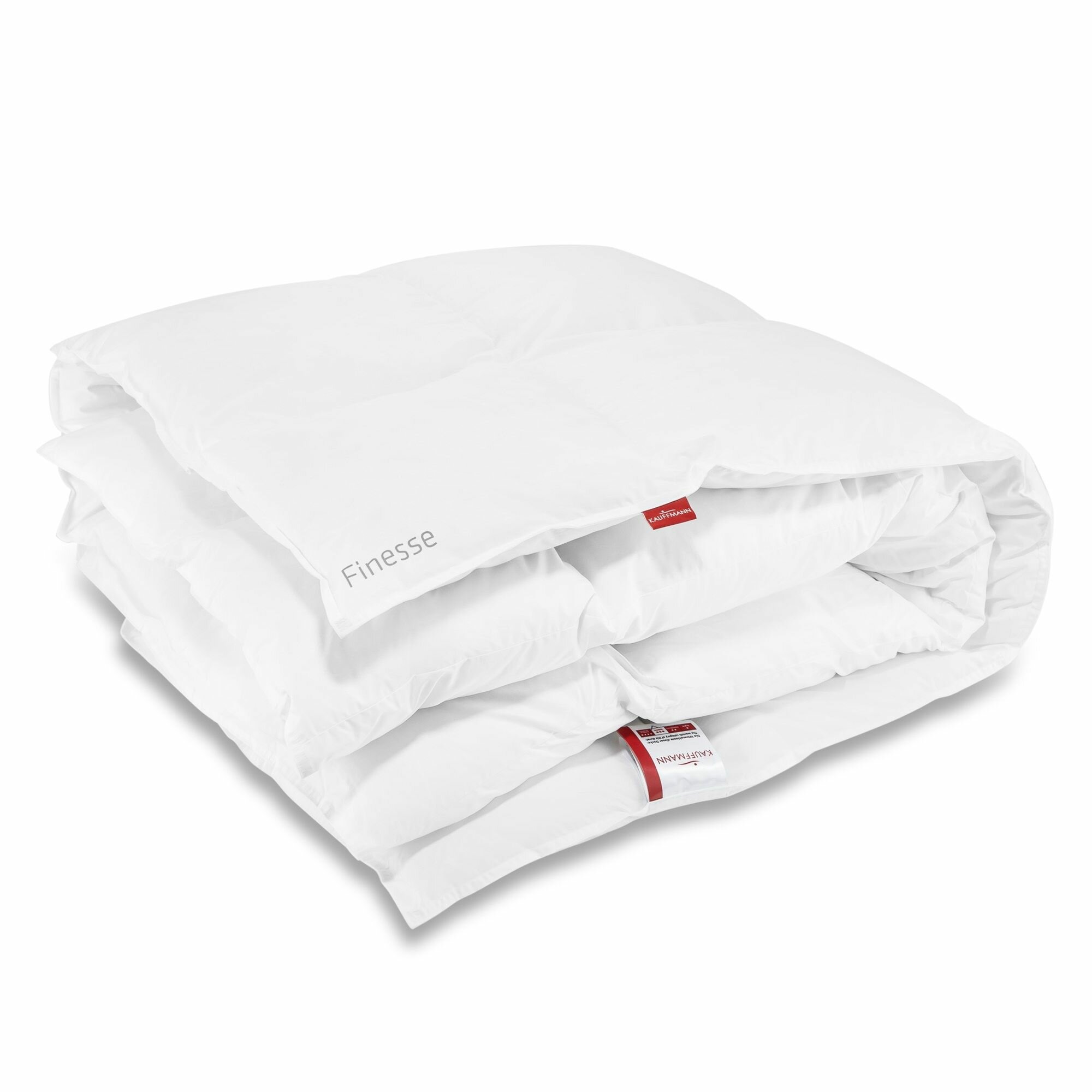 Одеяло Kauffmann FINESSE 155x200 теплое, гипоаллергенное, полуторное, полиэфирное волокно, хлопок