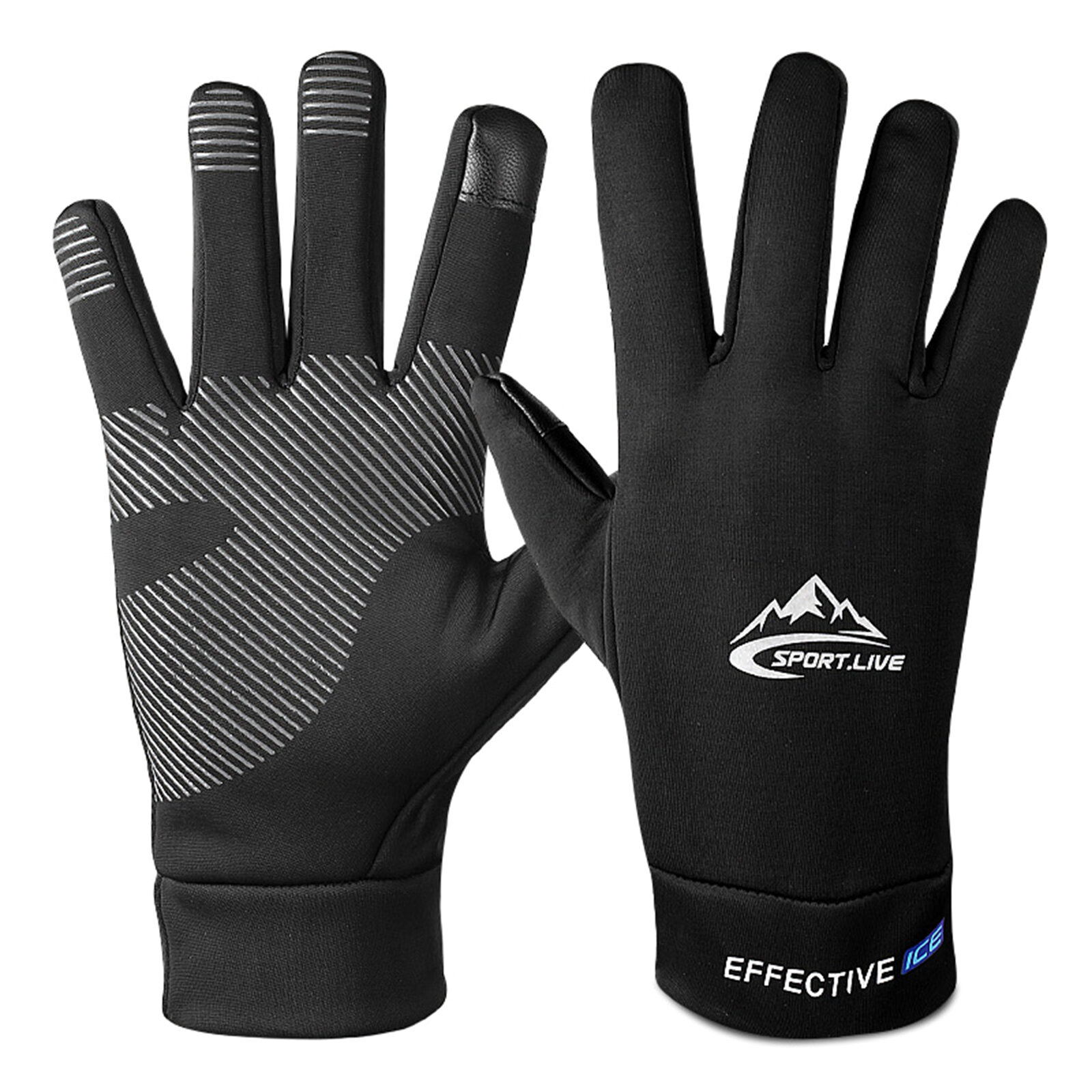 Перчатки для бега зимние