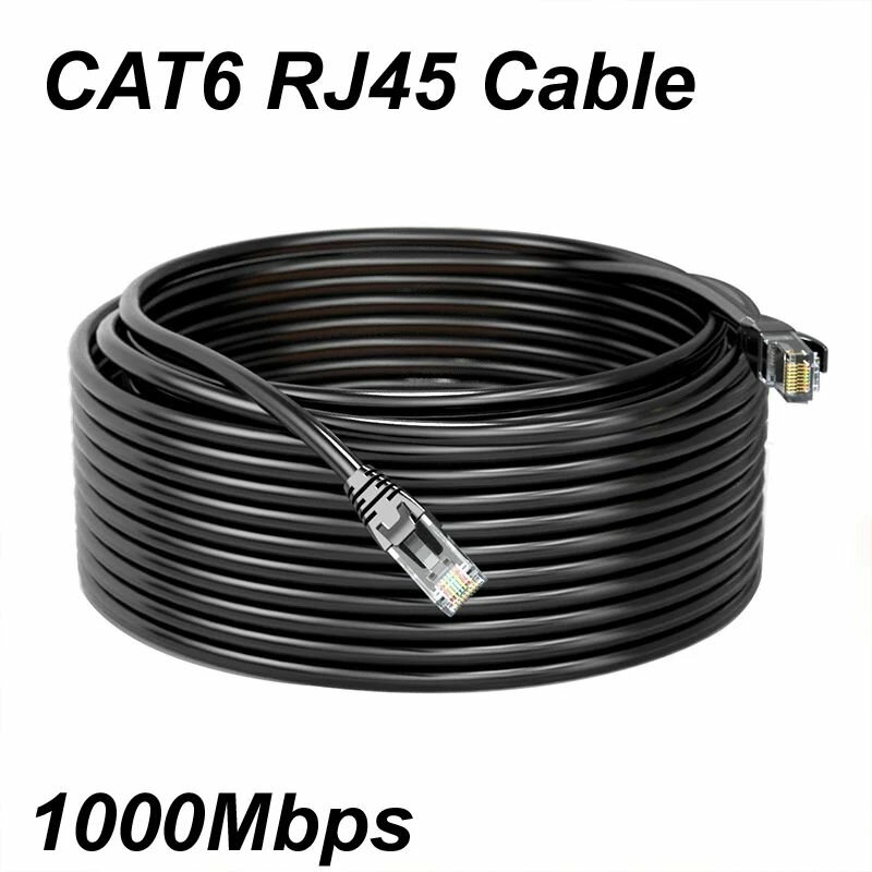 1000 Мбит/с CAT6 плоский гигабитный UTP CAT 6 RJ45 сетевой кабель LAN Ethernet Patch F Router