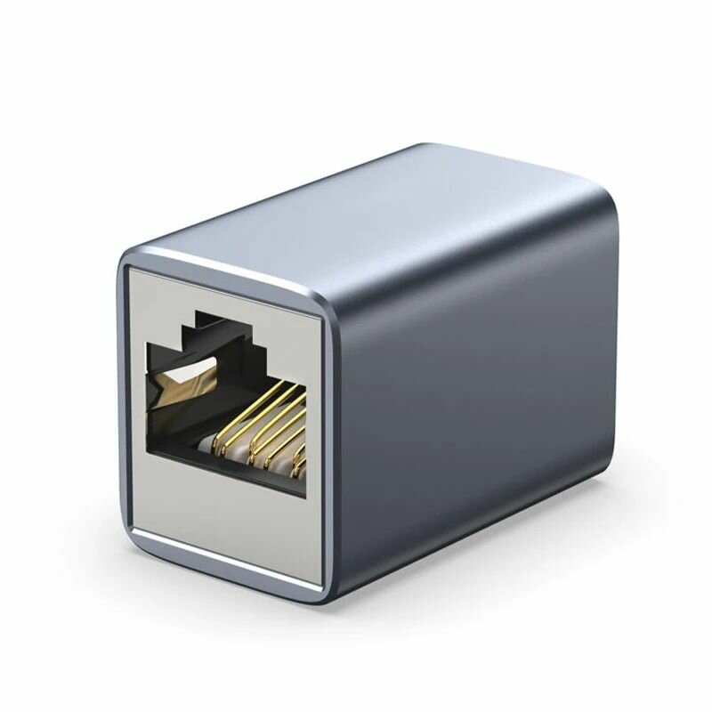 Разъем RJ45, сетевой удлинитель 10 Гбит/с для кабеля Ethernet Cat7 Cat6, адаптер Gigabit Female to Female