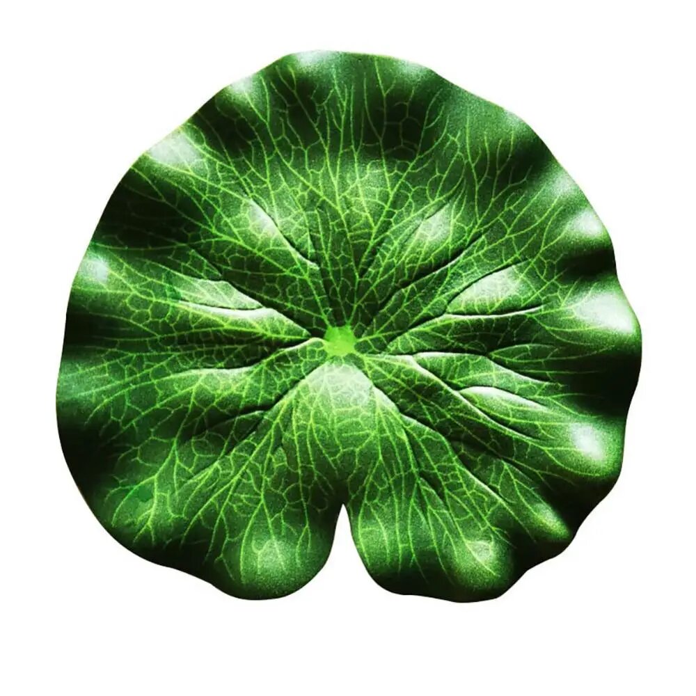 Искусственный лист лотоса для пруда Зеленый, 18cm