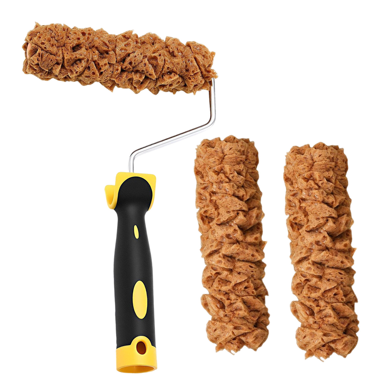 Набор из 3 валиков 6 дюймов с рамой для легкой покраски