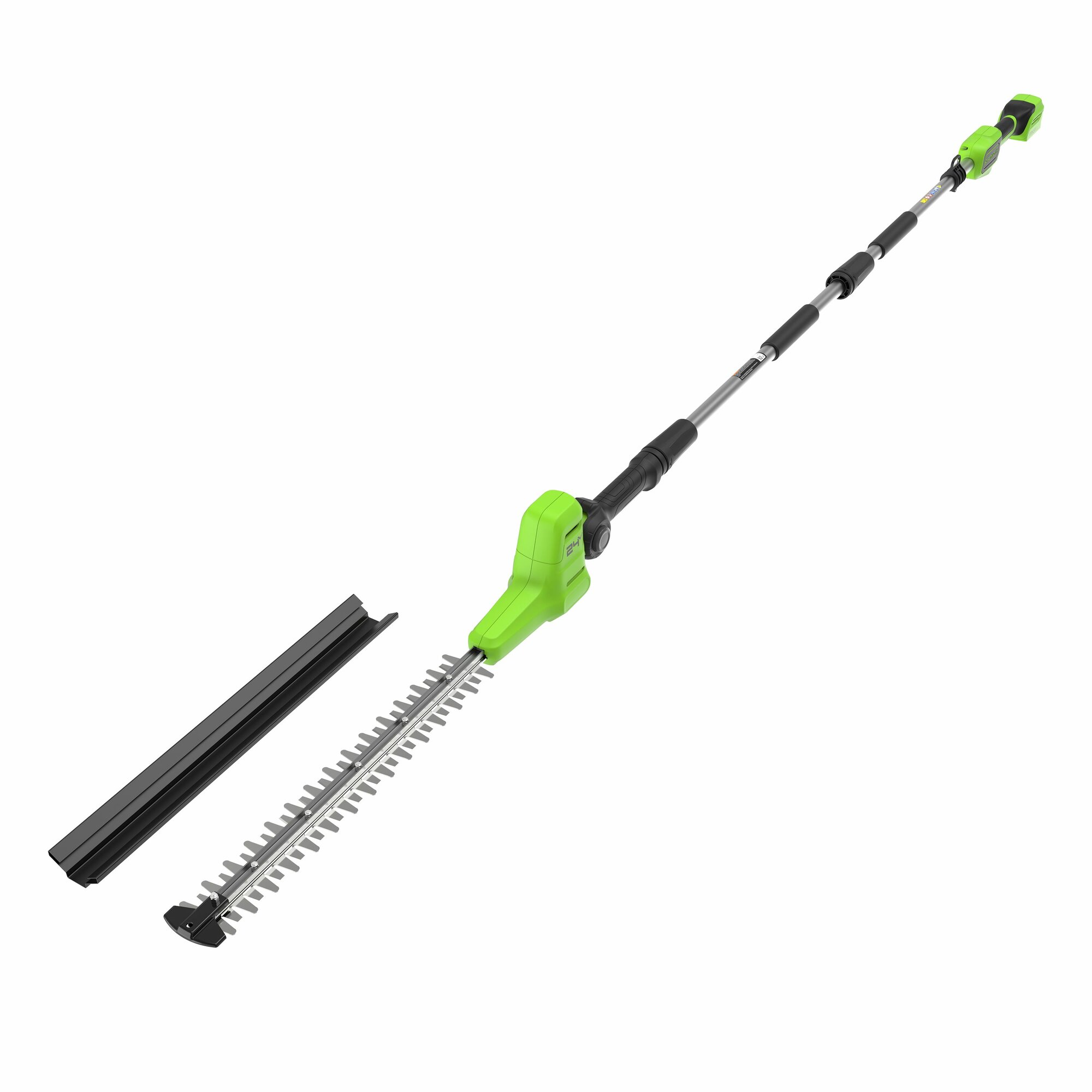 Кусторез штанговый аккумуляторный Greenworks 24V, 51см, без АКБ и ЗУ